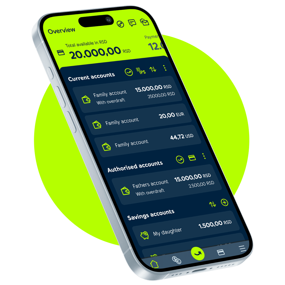 Bank on the go and your partner in digital banking.