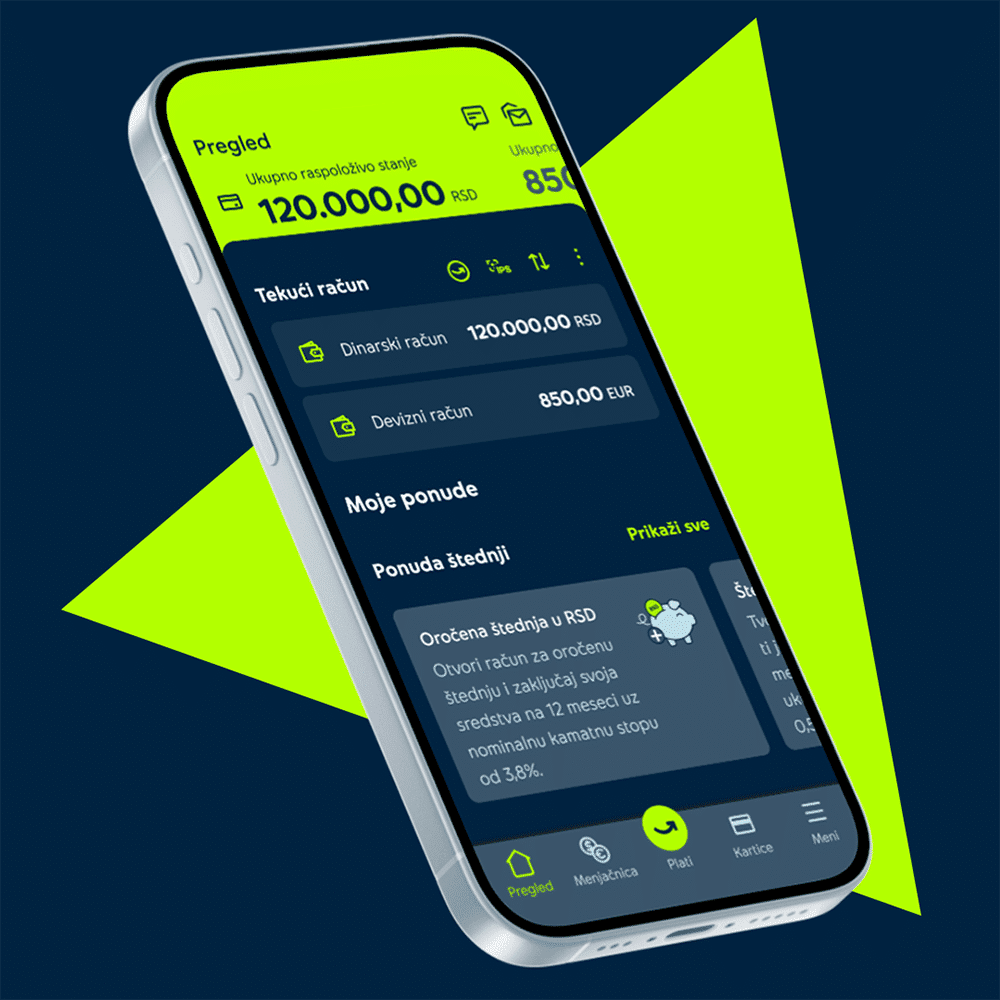 Yettel Bank | Banka u pokretu i tvoj partner u digitalnom bankarstvu.