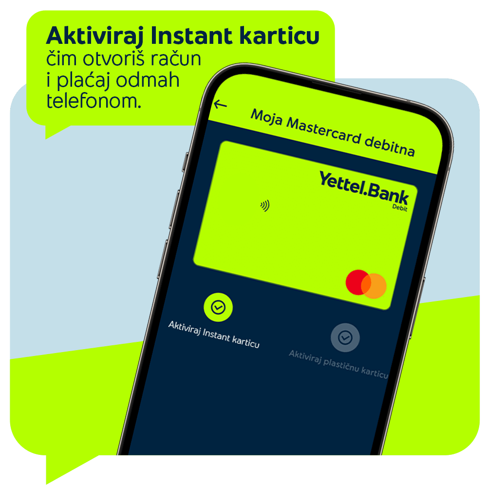 Mastercard Kreditna kartica | Yettel Bank